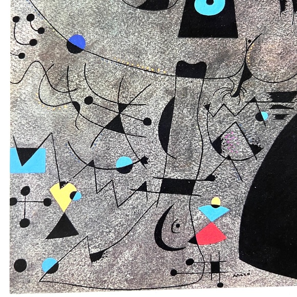 Joan Miro | Art | Joan Miro Constallations The Beautiful Bird Revealing ...